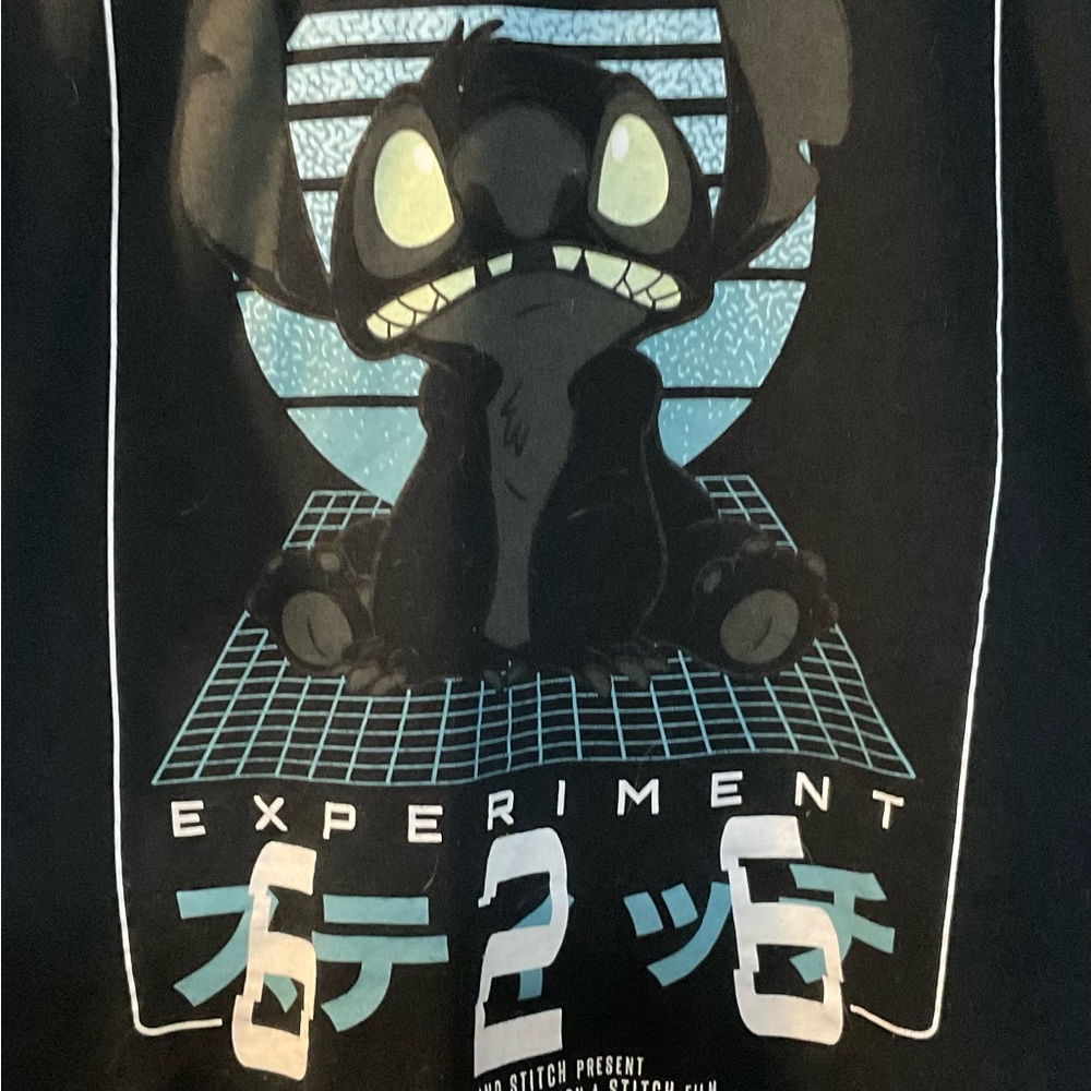 Disney Stitch From Leo & Stitch Black Size Medium , S… - Gem